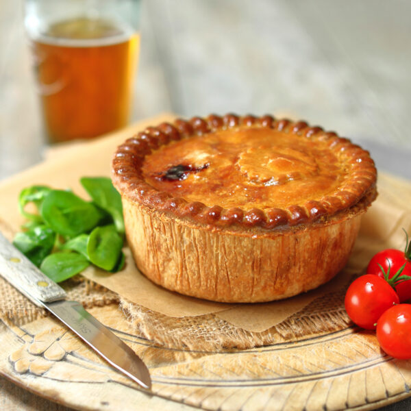 Large Pork and Black Pudding Pie - Voakes Pies Ltd